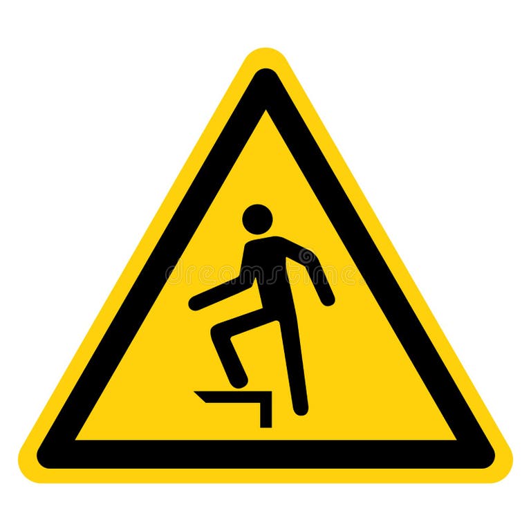 Stepping Hazard Icon Stock Illustrations – 37 Stepping Hazard Icon ...