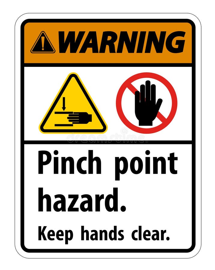 Pinch Hazard Stock Illustrations – 2,561 Pinch Hazard Stock ...