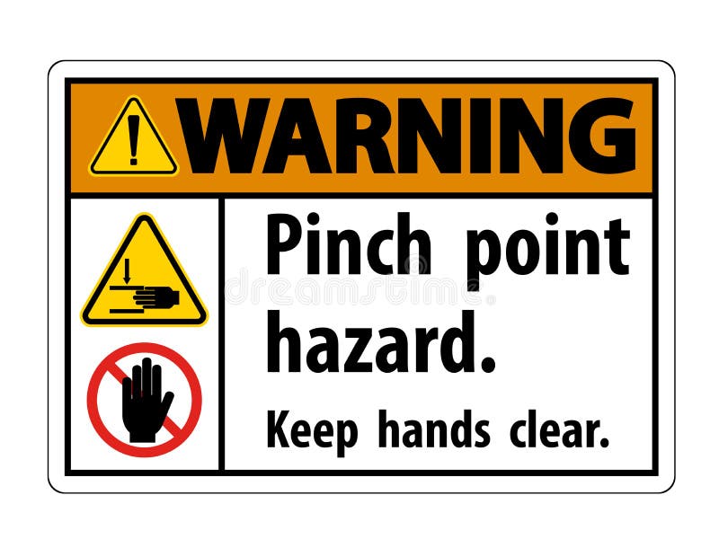 Pinch Hazard Stock Illustrations – 2,561 Pinch Hazard Stock ...