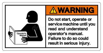 Warning Read and Understand Technical Manual before Servicing this ...