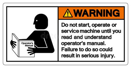 Warning Read and Understand Technical Manual before Servicing this ...