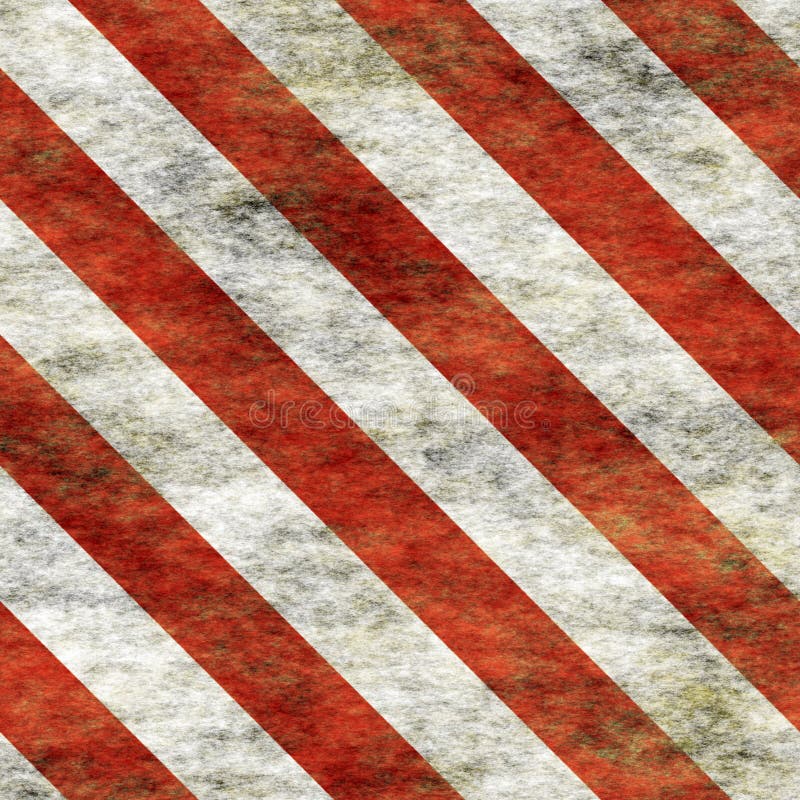 Warning Red&White Hazard Sign Stock Illustration - Illustration of ...