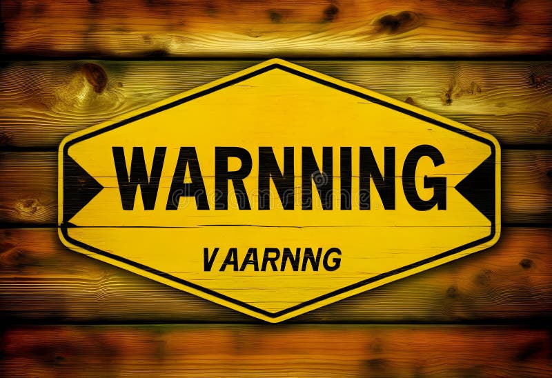 Warning Sign Wood Stock Illustrations – 5,660 Warning Sign Wood Stock ...