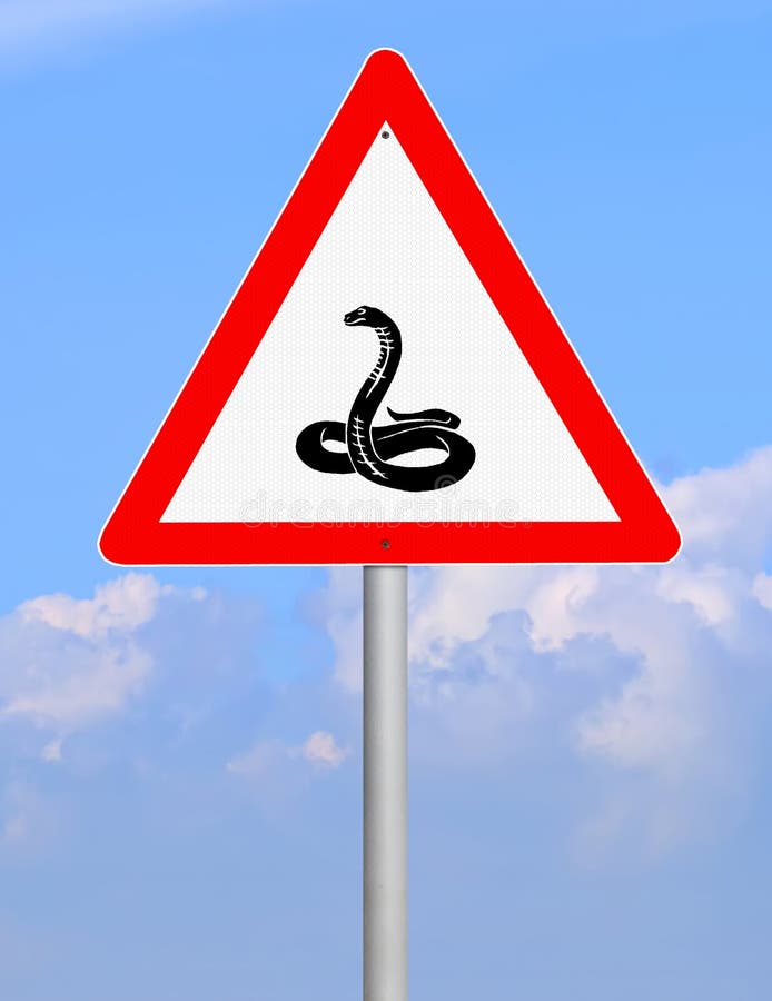 273 Warning Sign Snake Stock Photos - Free & Royalty-Free Stock Photos ...