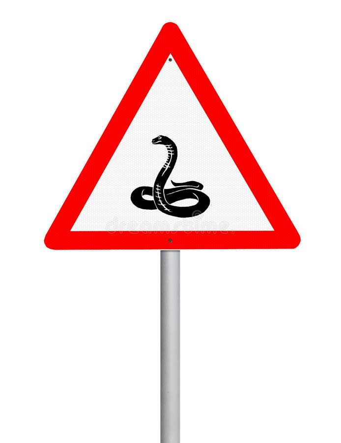 273 Warning Sign Snake Stock Photos - Free & Royalty-Free Stock Photos ...