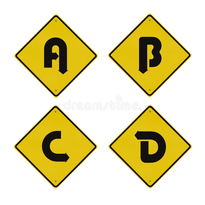 Traffic Font Letters Stock Illustrations – 299 Traffic Font Letters ...