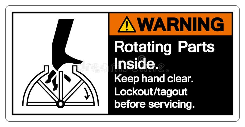 Warning Rotating Fan Blade Symbol Sign, Vector Illustration, Isolate on ... Warning Rotating Fan Blade Symbol Sign, Vector Illustration, Isolate on ...