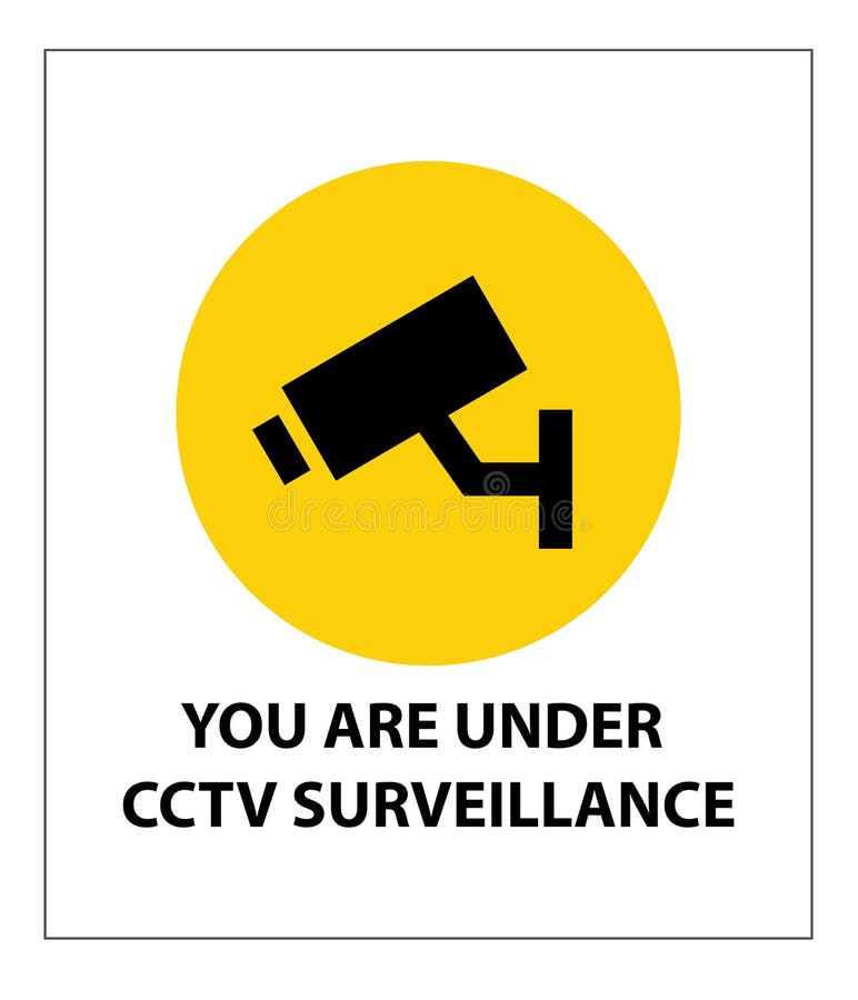 Safe You Are Under CCTV Surveillance Sign PVC Sticker 15 Inch X Inch ... Safe You Are Under CCTV Surveillance Sign PVC Sticker 15 Inch X Inch ...