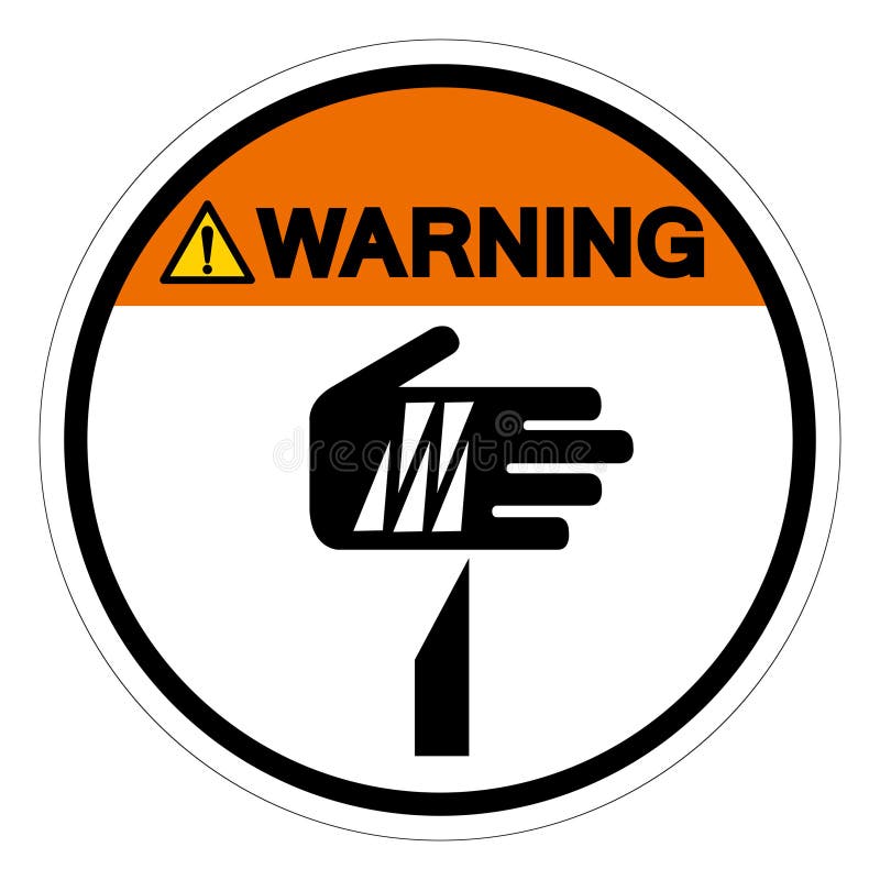 Warning Sharp Point Symbol Sign, Vector Illustration, Isolate on White ...