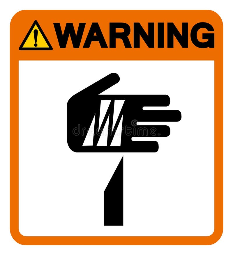 Warning Sharp Point Symbol Sign, Vector Illustration, Isolate on White ...