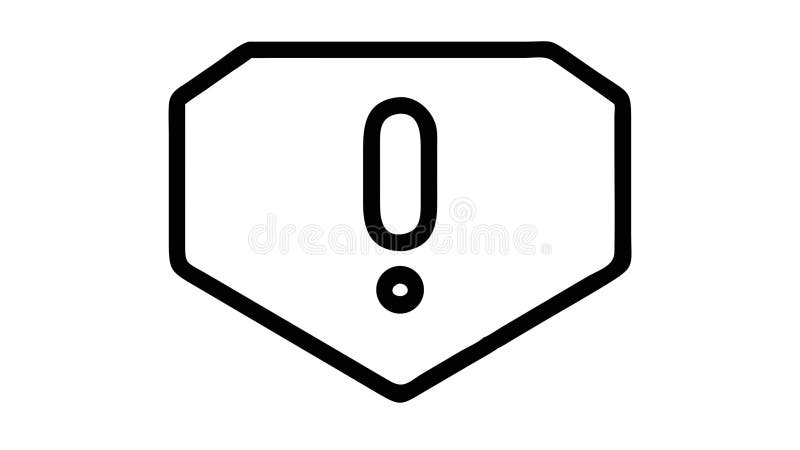 Warning Shield Icon, Protection Alert Symbol, Vector Design Generative ...