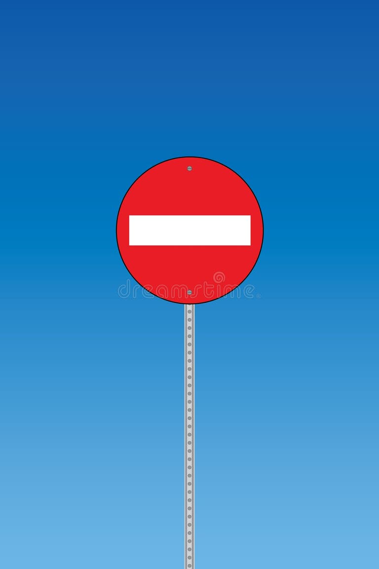 Enter Warning Sign Stock Illustrations – 9,519 Enter Warning Sign Stock ...