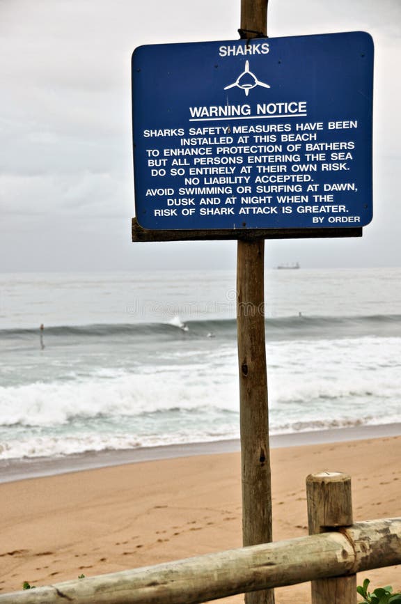 Great White Shark Warning Sign Stock Photos - Free & Royalty-Free Stock ...