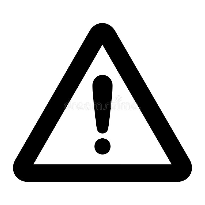 Important Icon on White Background Stock Vector - Illustration of ...