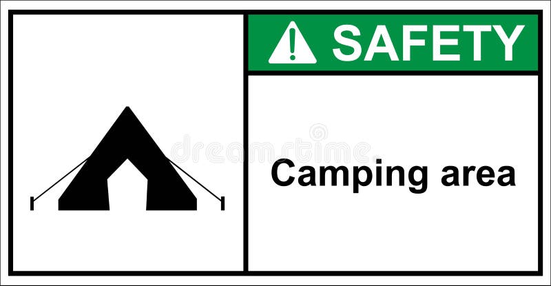 Camping Zone Sign Stock Illustrations – 343 Camping Zone Sign Stock ...