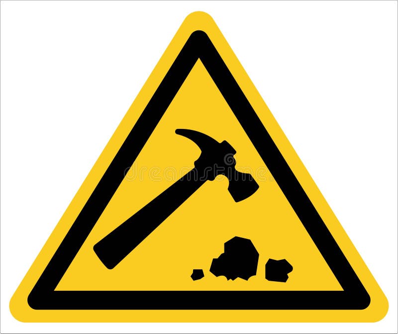 Warning Sign for Camping Camping Area.Sign Caution Stock Vector ...