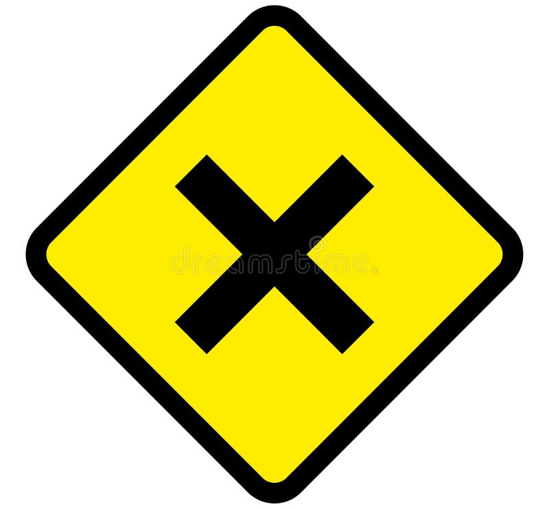 Warning Danger Sign, Rectangle and Triangle Frame Yellow and Black ...