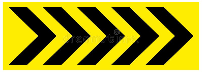 Warning Danger Sign, Rectangle and Triangle Frame Yellow and Black ...