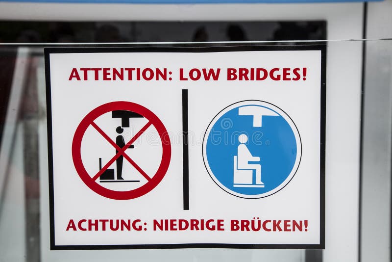 126 Low Bridge Warning Sign Stock Photos - Free & Royalty-Free Stock ...