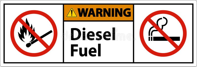 Diesel Tank Safety Sign Stock Illustrations – 1,078 Diesel Tank Safety ...