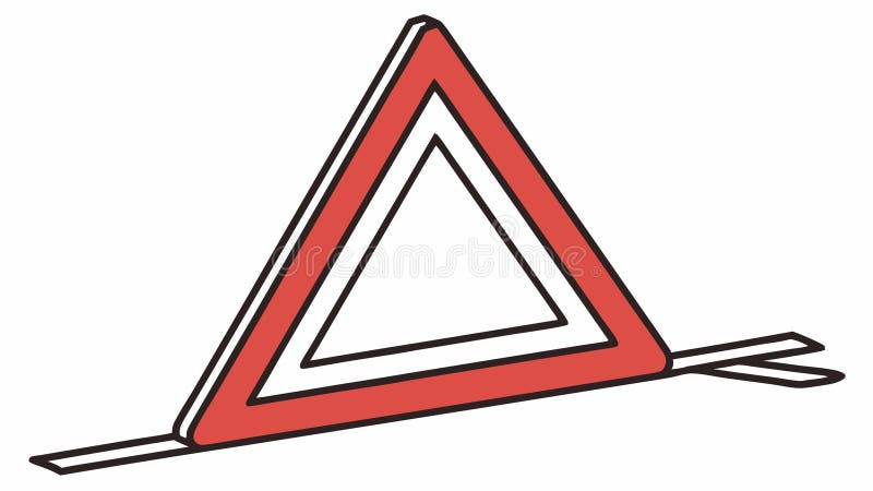 Empty Triangle Road Sign Stock Illustrations – 1,916 Empty Triangle ...