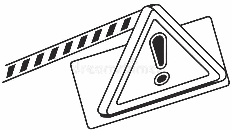 Warning Sign with Exclamation for Danger and Alert Vector Design ...