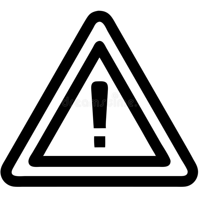 Warning Sign Exclamation Mark Safety Alert Vector Design for Caution ...