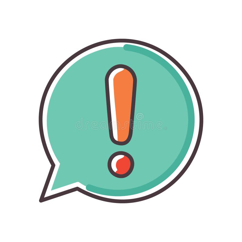 Warning Sign Icon. Flat Design Warning Icon. Alert Symbol. Important ...