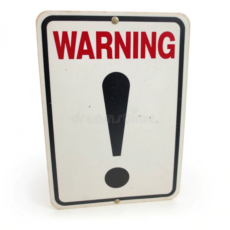 Warning Sign Icon Isolated on Transparent Background Stock Illustration ...