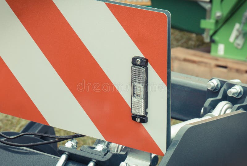 Warning Sign in Industrial Machine Informing about Danger Stock Image ...