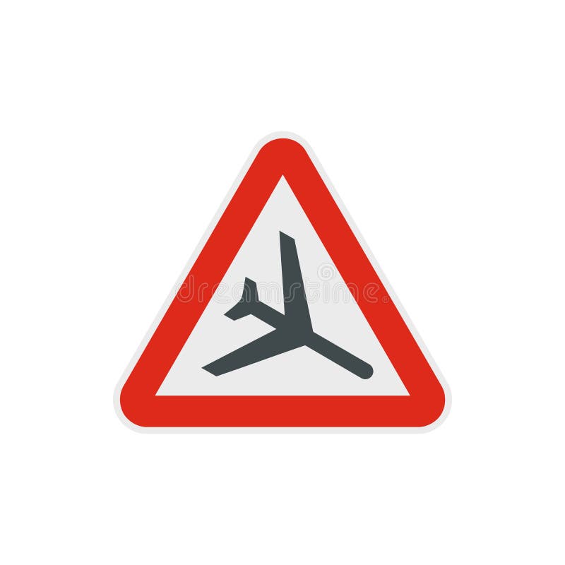 Low Flying Aircraft Road Sign Stock Illustrations – 66 Low Flying ...