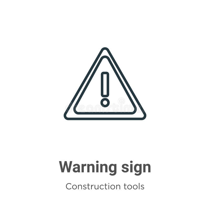 Warning No Tools Symbol Sign, Vector Illustration, Isolate on White ...