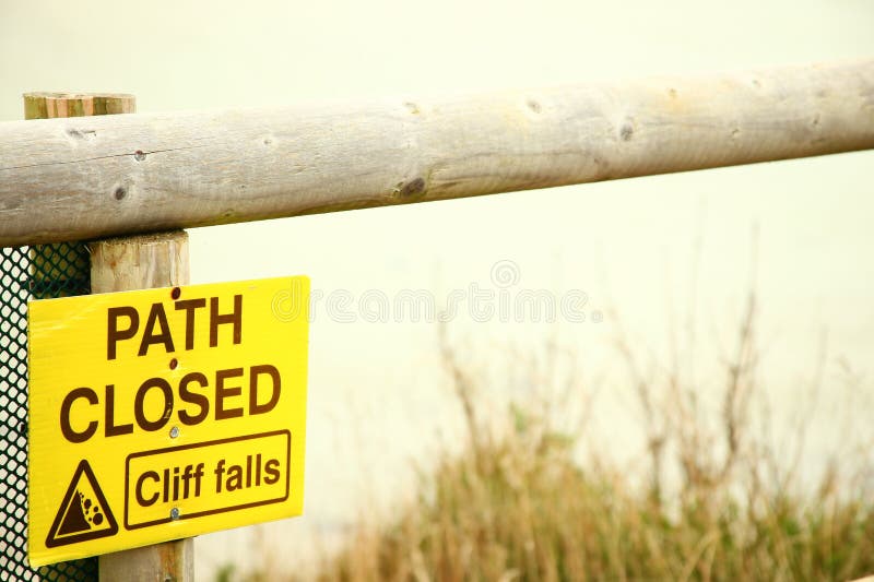Path Closed Sign stock photo. Image of path, isolated - 28947380