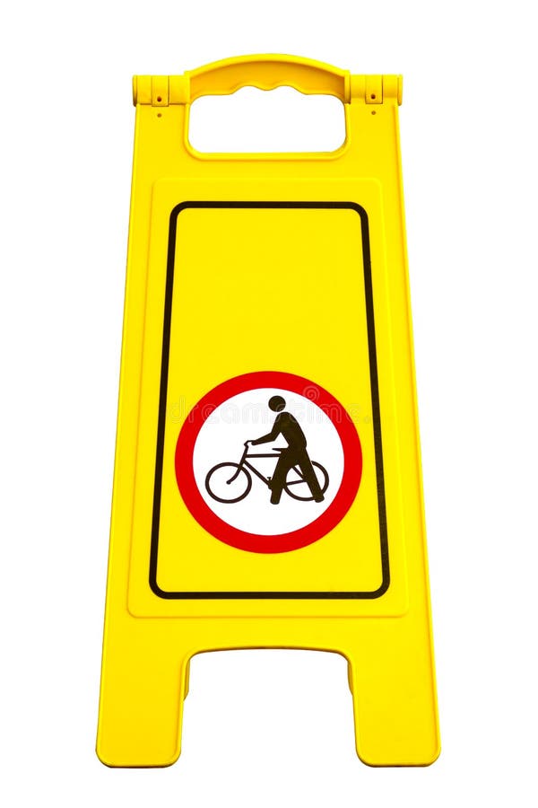 Warning sign stock image. Image of yellow, safety, warning - 32837499