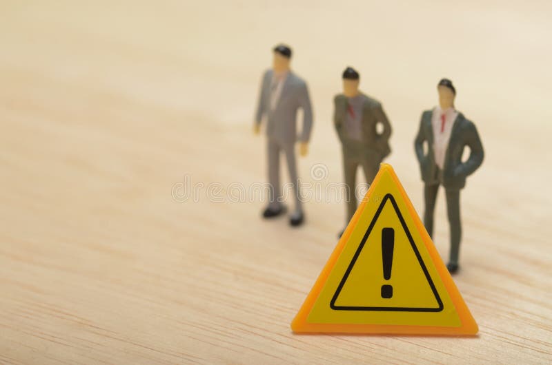 The Warning Sign Serves As a Metaphor for Challenges or Risks in Making ...