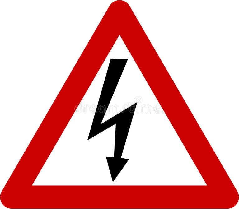 Electric Shock Warning Label Stock Illustrations – 4,758 Electric Shock ...
