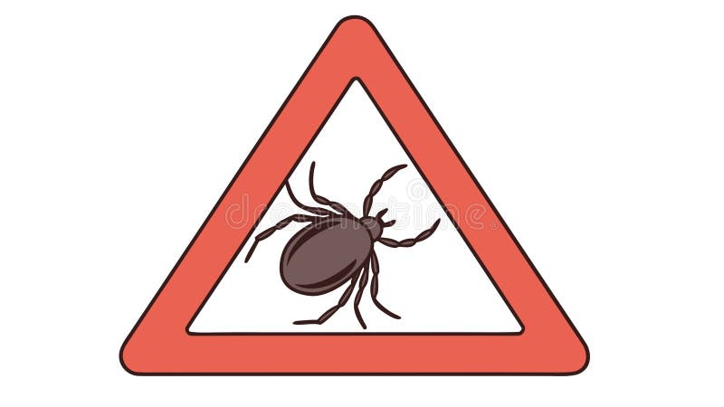 Warning Sign for Spiders, Alerting To Potential Insect Danger, Safety ...