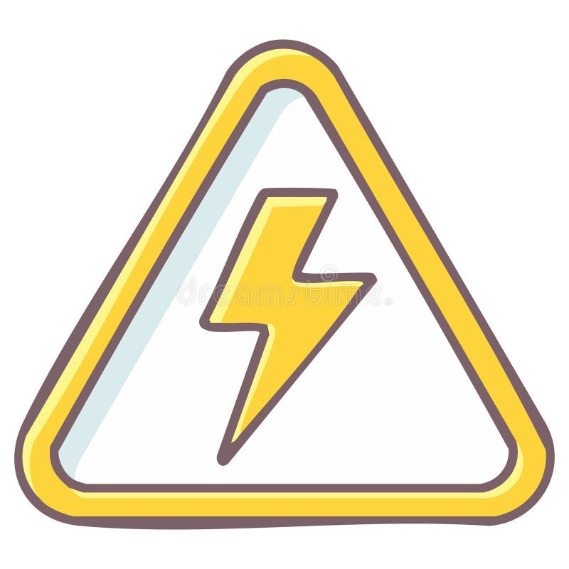 Electrical Hazard Symbol Sign Stock Illustrations – 15,313 Electrical ...