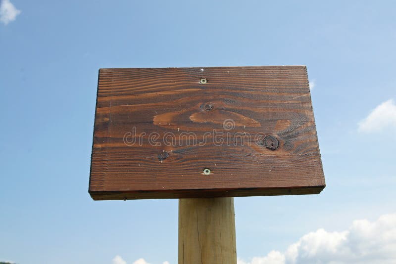 Warning sign in wood stock photo. Image of brown, indication - 25635816