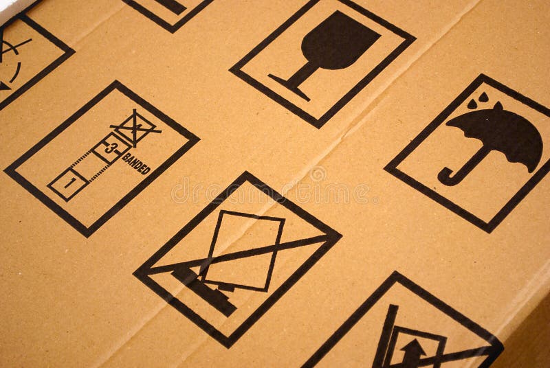 Warning signs stock image. Image of delivering, information - 18496261