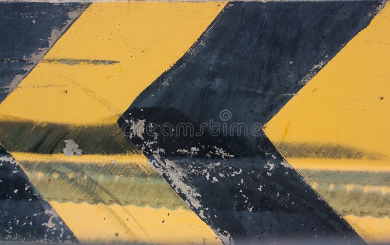 The Warning Signs and Turn Left on the Road. Stock Photo - Image of ...