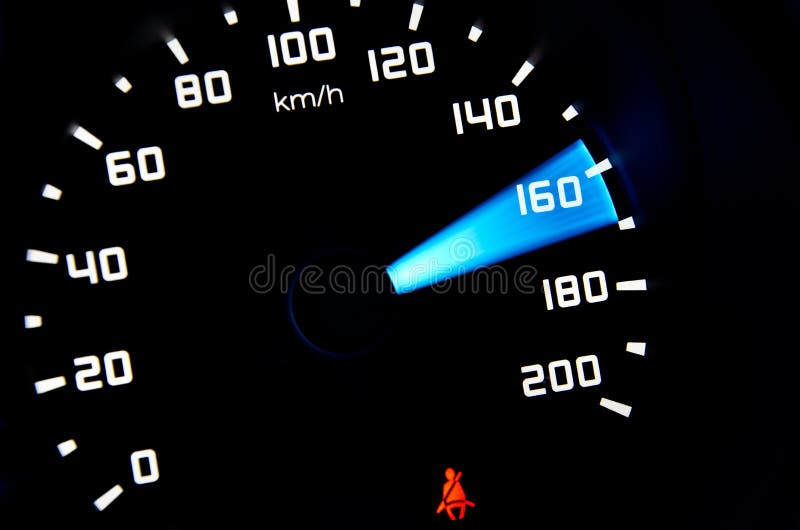 Vehicle Over Speed Warning Light Stock Image - Image of drink, police ...