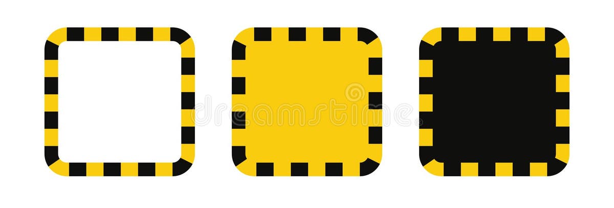 Square Danger Tape Stock Illustrations – 107 Square Danger Tape Stock ...