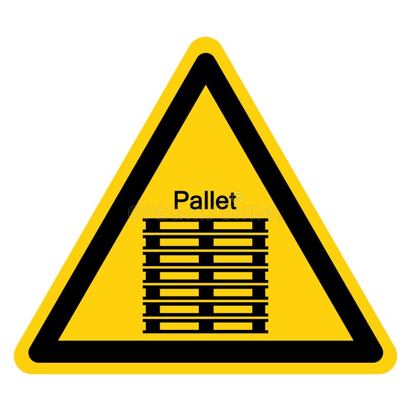 Warning Stack Corretly Symbol Sign, Vector Illustration, Isolate on ...