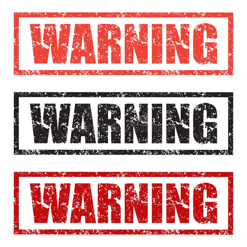 Warning Stamp Stock Illustrations – 22,075 Warning Stamp Stock ...