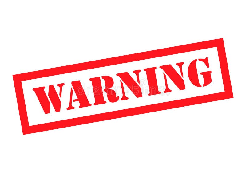 Warning Stamp Symbol, Label Sticker Sign Button, Text Banner Vector ...