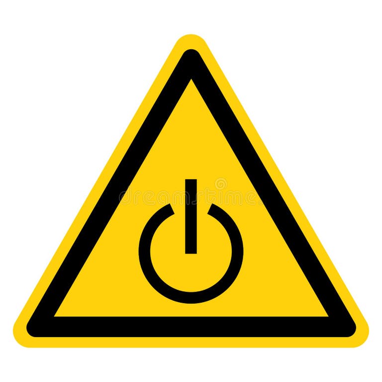 Standby Warning Sign Stock Illustrations – 98 Standby Warning Sign ...