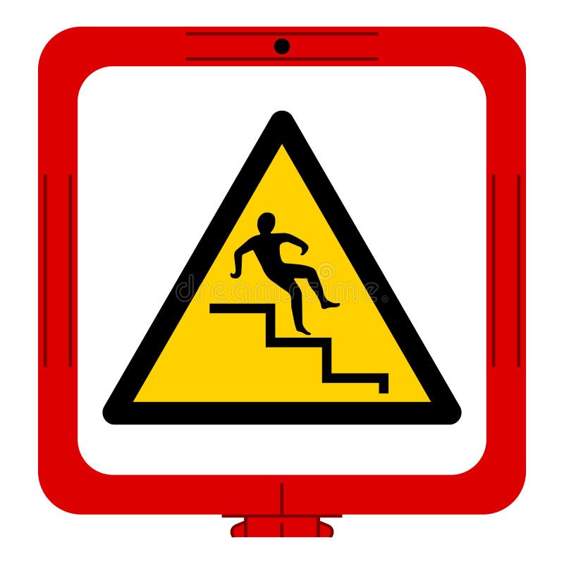 Warning Do Not Step Symbol Sign, Vector Illustration, Isolate on White ...