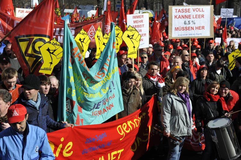 Warning Strike editorial photo. Image of demand, human - 23788321