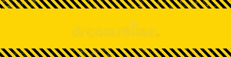 Warning Strip Road Sign Background Stock Vector - Illustration of ...